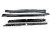 Genuine BMW - 51950443731 - Aluminum Running Board Set (51-95-0-443-731)