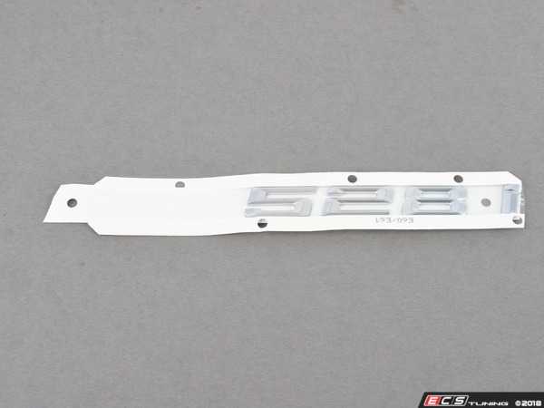Genuine BMW - 51147196377 - E60 Emblem - "528i" for Trunk Lid (51-14-7 ...