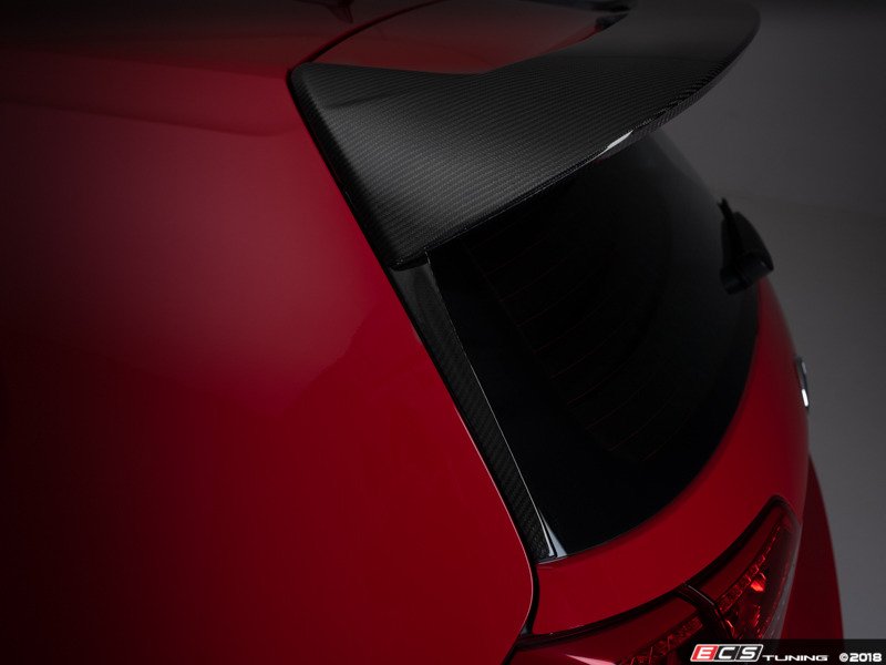 ECS - 023337ECS01 - Carbon Fiber Hatch Spoiler Side Blades - Set