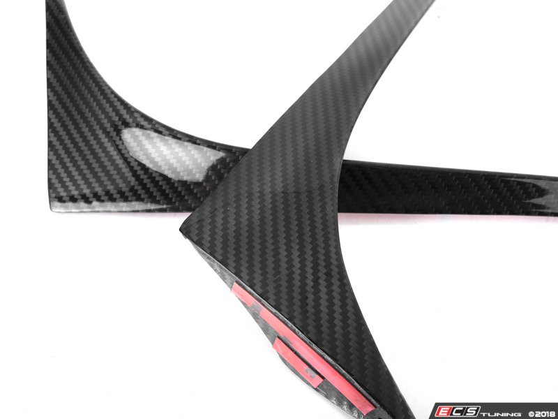 ECS - 023337ECS01 - Carbon Fiber Hatch Spoiler Side Blades - Set
