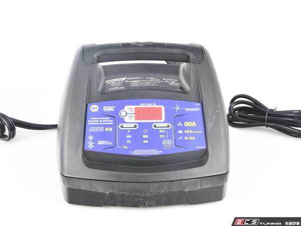 NAPA - 90-620 - Battery Charger - 12-Volt 80/20/5/2 Amp With Engine ...