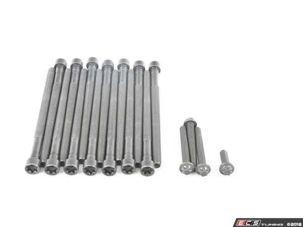 Genuine BMW - 11127853937 - Cylinder Head Bolts - Set (11-12-7-853-937)