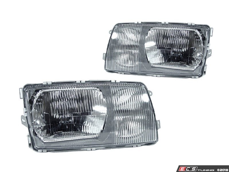 Depo - HLMBZW126ELHDSET - W126 S-Class Euro Style Headlights - Set