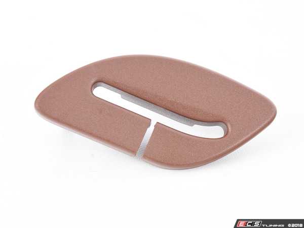 Genuine BMW - 52207266308 - Seat Belt Outlet Cover - Right - Cinnamon ...