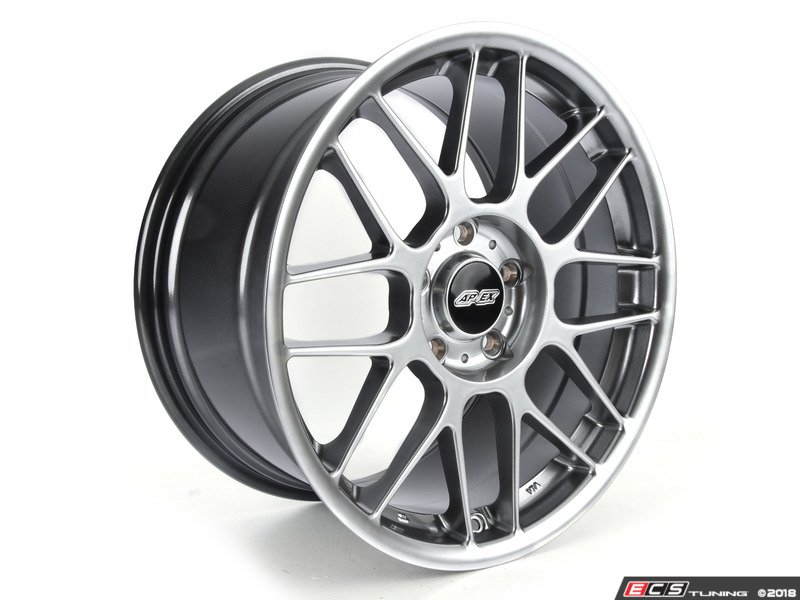 APEX Wheels - arc818stKT - Apex ARC-8 Hyper Black - Staggered Set