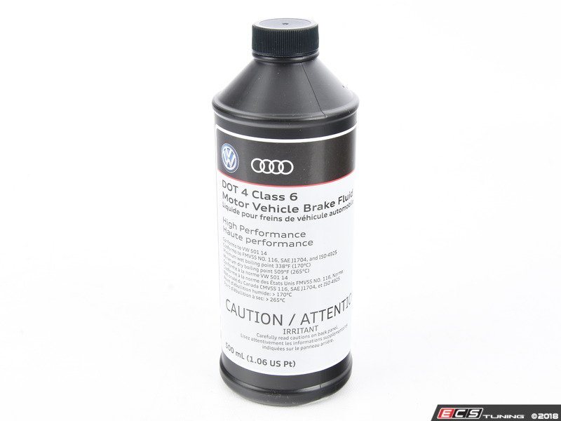 Genuine Volkswagen Audi - B0007501MDSP - Brake Fluid - 500mL