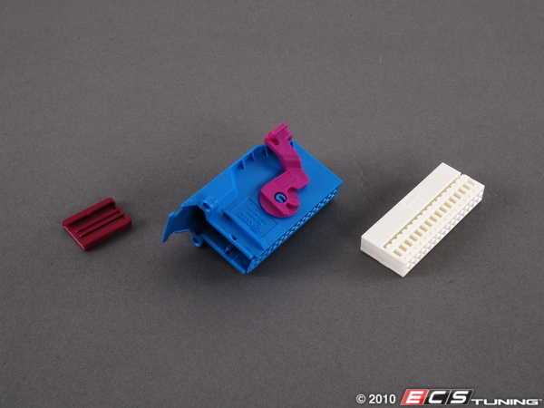 Genuine Volkswagen Audi - 1J0972977D - Connector Housing (1J0 972 977 D)