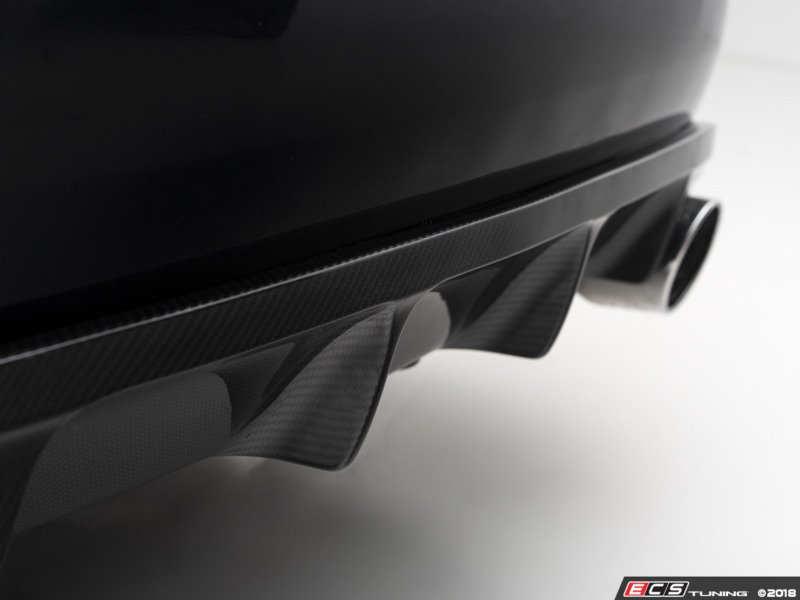 ECS - 004070ECS01 - Audi B7 A4 Carbon Fiber Rear Diffuser - (NO LONGER ...
