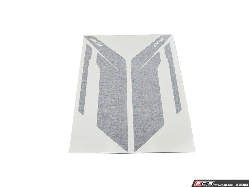 APR - PM100344 - APR Sideburn Fender Decals - Black/Black