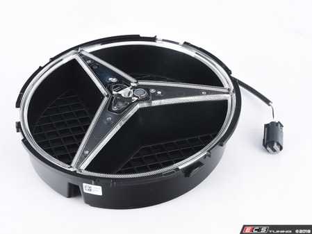 Genuine Mercedes Benz - 1668177500 - Illuminated Mercedes Grille Emblem ...