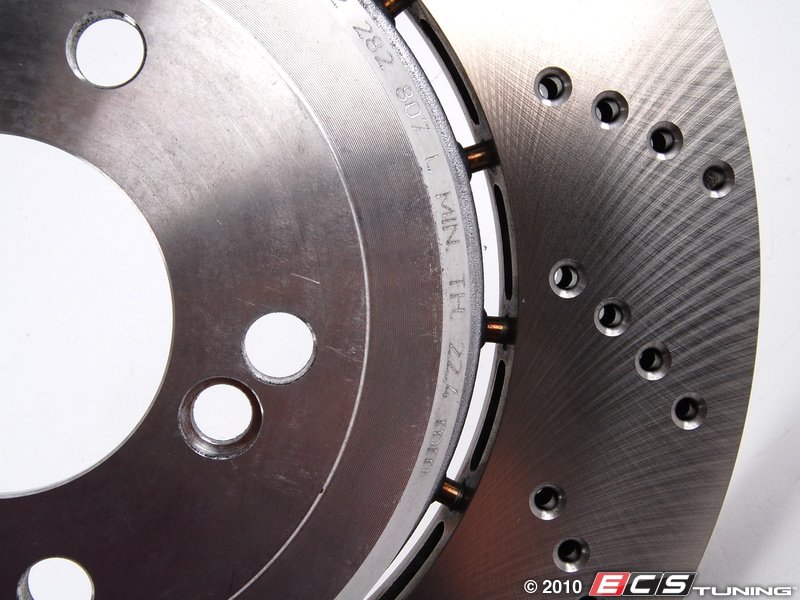 Genuine BMW - 34212282807 - E60 M5 Rear Brake Rotor - Left (34-21-2-282 ...