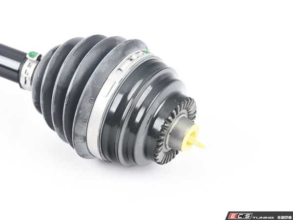 Genuine BMW - 31607597693 - Front CV Axle Assembly - Left (31-60-7-597-693)