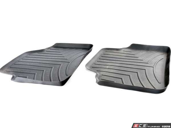WeatherTech - 441462 - E90/91 Rear FloorLiner DigitalFit - Black