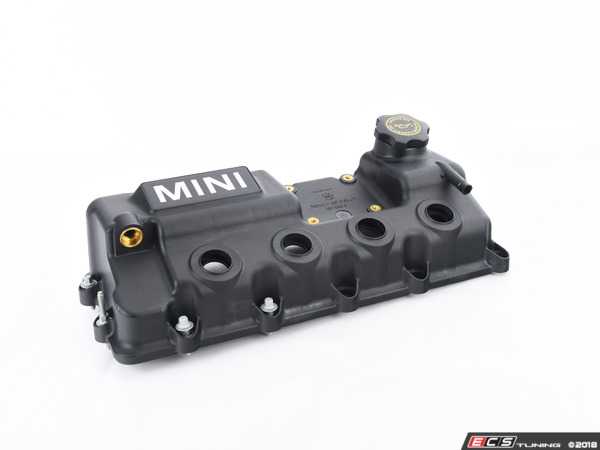 Genuine MINI - 11128658461KT1 - Valve Cover With MINI Label Full Kit