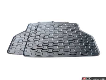 Genuine BMW - 51472409274 - FLOOR MATS, ALL-WEATHER, REA (51-47-2-409-274)