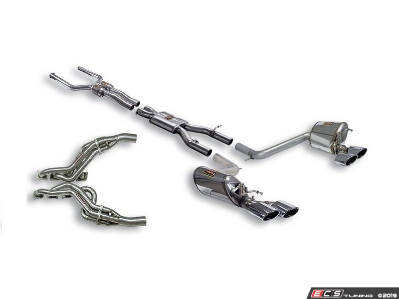 Supersprint - w204c63amgKT - 2008-2014 C63 AMG Full Performance Exhaust ...