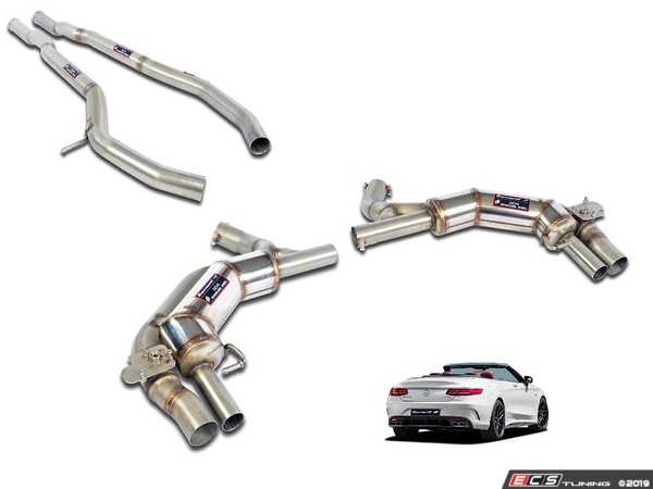 Supersprint - s63amgKT - S63 AMG Cat-Back Performance Exhaust System