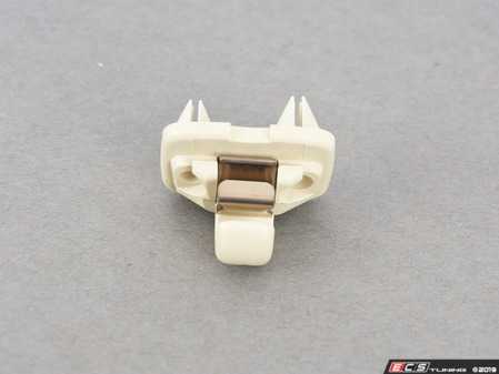 Genuine Volkswagen Audi - 8W0857562ADX6 - Sun Visor Clip - Silk (Beige ...