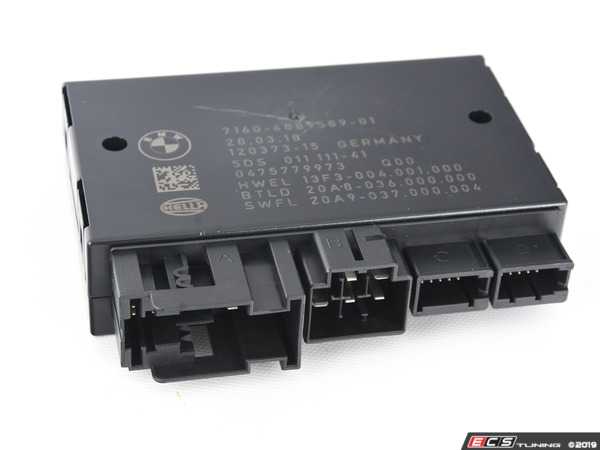 Genuine BMW - 63119463372 - Control Unit For Trailer Hitch (63-11-9-463 ...
