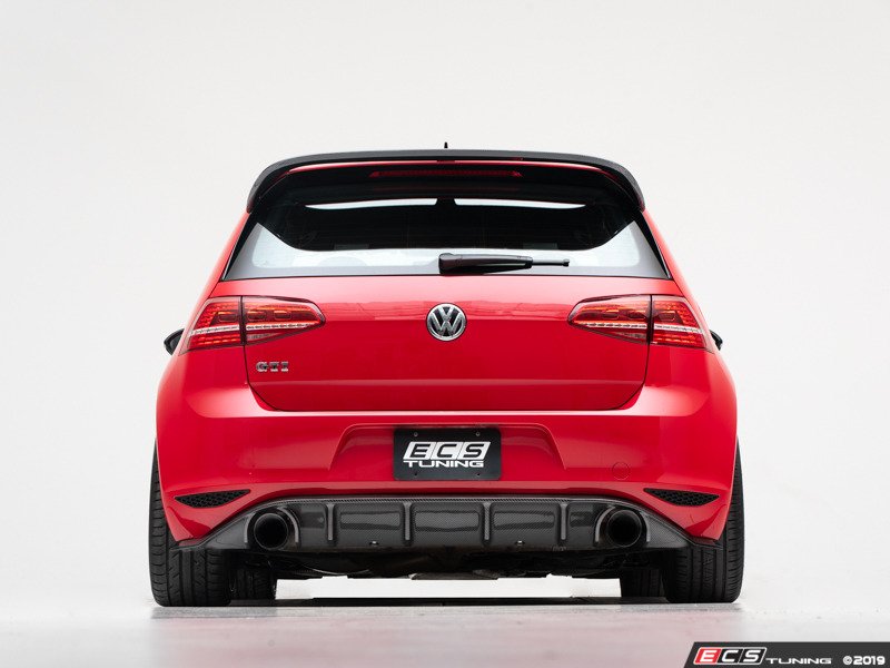 ECS - 024740ecs01KT - MK7 GTI Carbon Fiber Rear Diffuser