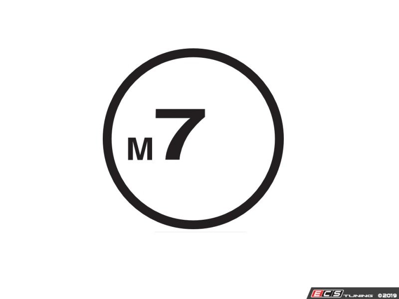 M7 Speed - 92-9002 - M7 Speed Large 22" Decals | Gloss Black | Set Of 2