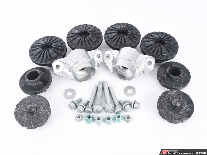 Assembled By ECS - 8k0412377cktKT6 - Cup Kit/Coilover Installation Kit