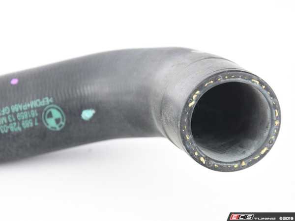 Genuine BMW - 17127589728 - Coolant Hose (17-12-7-589-728)
