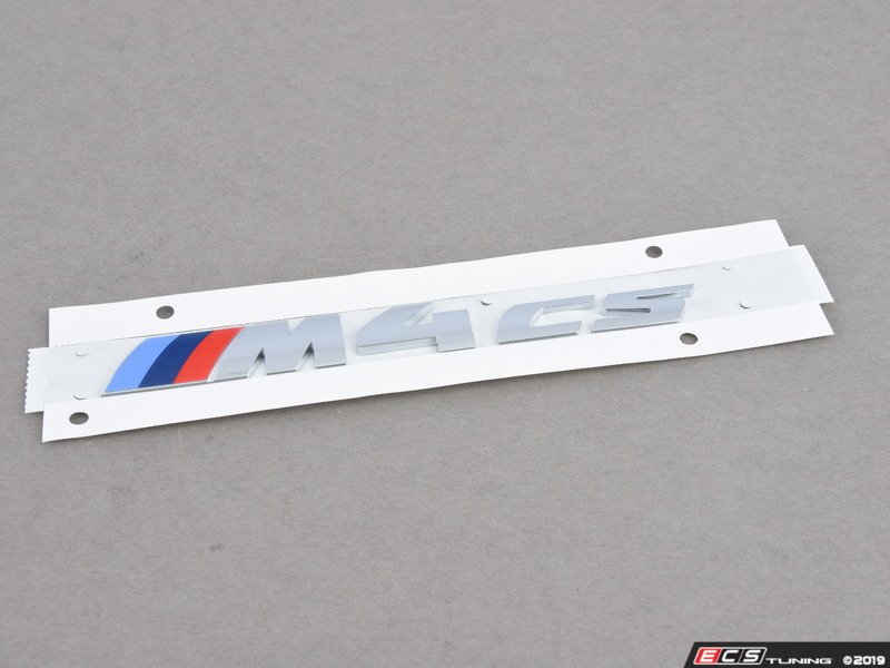 Genuine BMW - 51148074559 - F82 Model Emblem - M4 Cs (51-14-8-074-559)