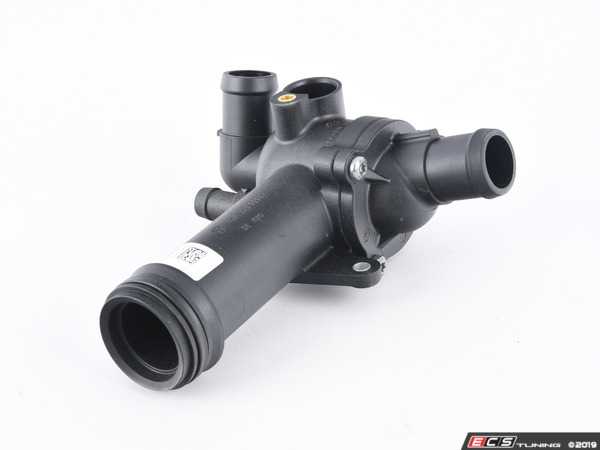 Genuine Volkswagen Audi - 07K121111E - Thermostat Assembly (07K 121 111 E)