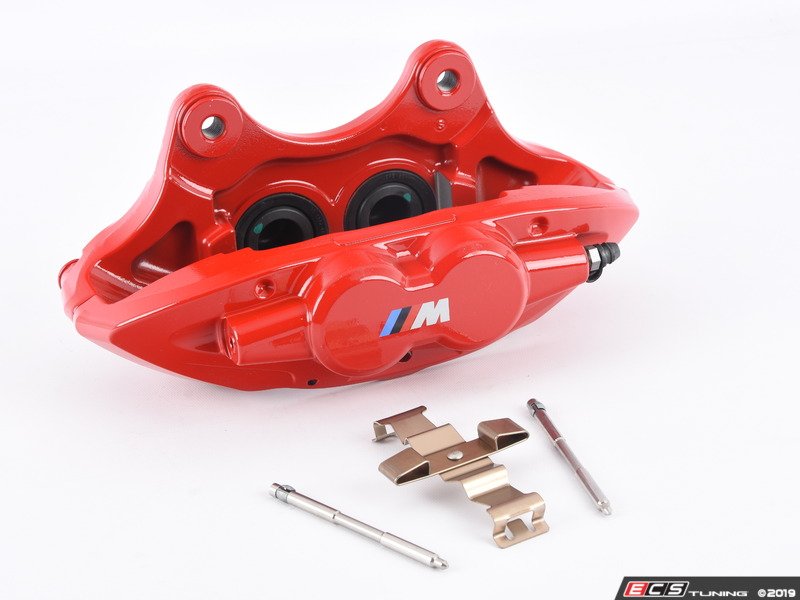 Genuine BMW - 34106875653 - Red BMW M Performance Caliper - Left (34-10 ...