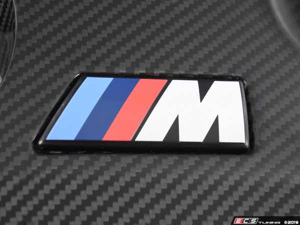 Genuine BMW M Performance - 11122413815 - Carbon fiber engine cover