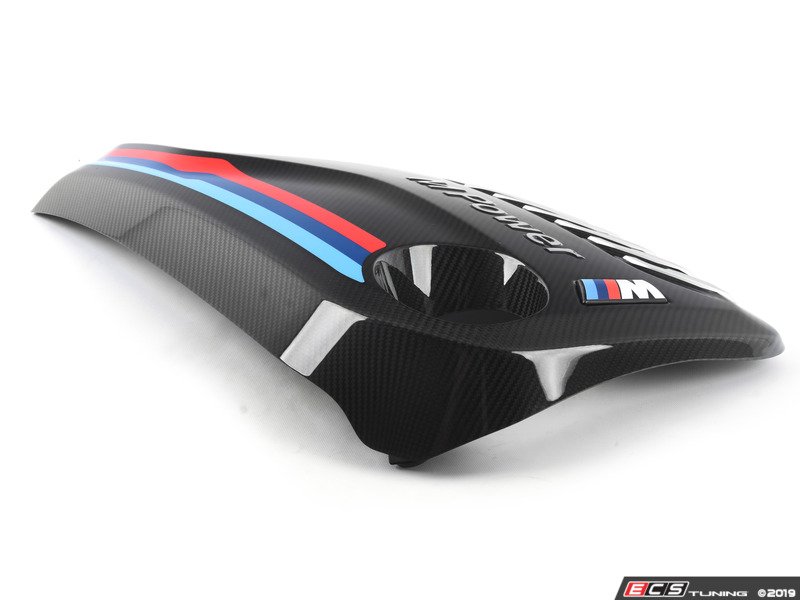 Genuine BMW M Performance - 11122413815 - Carbon fiber engine cover