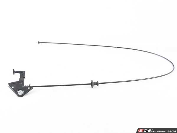 Genuine Volkswagen Audi - 4B1823531 - Hood Release Handle With Cable ...