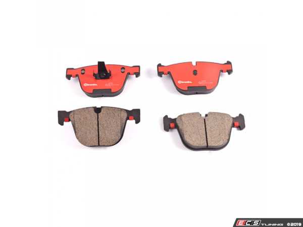 Brembo - 34216768471 - Rear Premium NAO Ceramic Brake Pads set