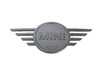 Genuine MINI - 51142465239 - Hood Emblem Piano Black "Black Line ...