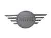 Genuine MINI - 51149880863 - Hood Emblem Piano Black "Black Line ...