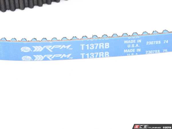 Gates - t137rb - Drive Belt - Priced Each