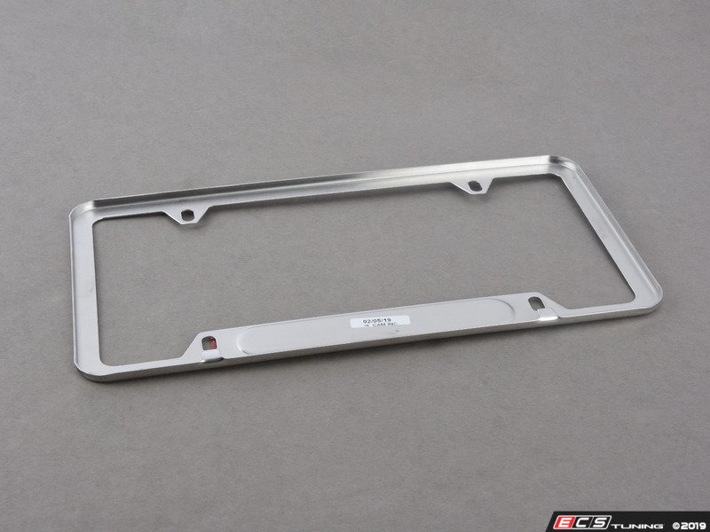 Genuine BMW - 82120010405 - "///M" License Plate Frame - Polished (82 ...