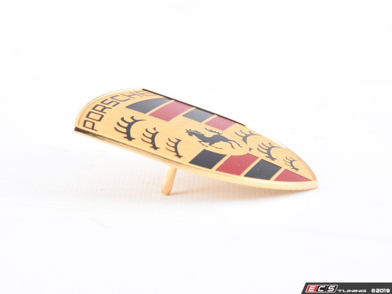 Genuine Porsche - 9P1853601 - Hood crest - Full Color