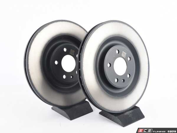 Genuine Volkswagen Audi - 4M0615601Jkt - Rear Brake Rotors - Pair (350x28)