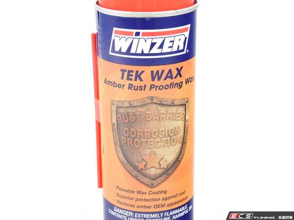 Winzer - 891.9016KT - Winzer Tekwax Rust Proofing Spray