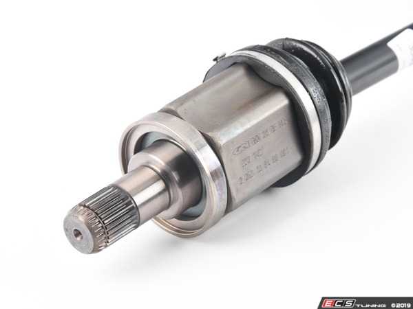 GKN Drivetech - 31603450565 - E83 Front Output Shaft - Left