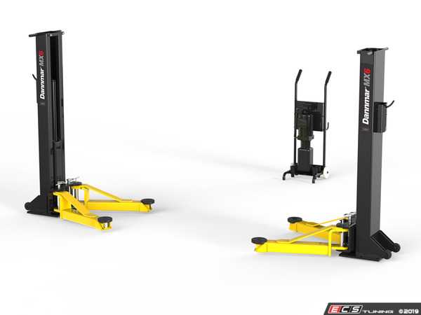 Dannmar - M6lift - 6000lb Portable Midrise Lift 2 Post - (NO LONGER ...