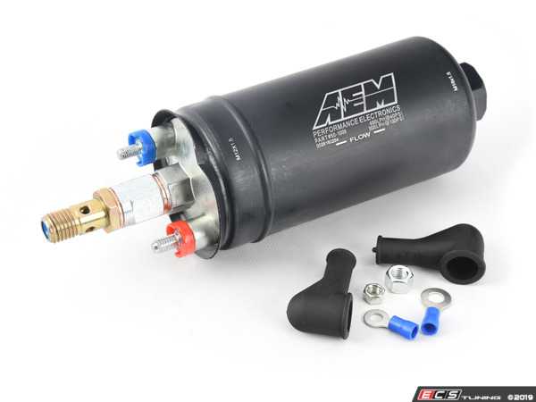 AEM Electronics - 50-1009 - 400LPH High Flow Fuel Pump (Metric Fittings)