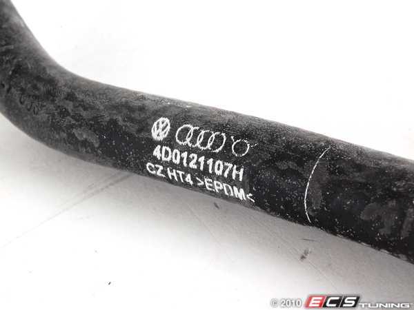 Genuine Volkswagen Audi - 4d0121107h - Expansion Tank Overflow Hose ...