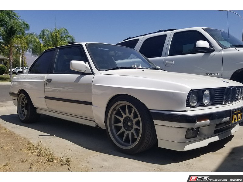 Big Duck Club - 700783F - E30 Coupe Overfender Kit - Front Only
