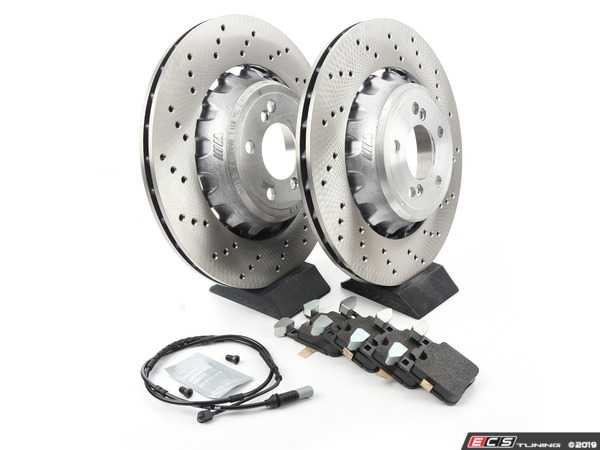 Genuine BMW - 34212284989KT - Rear Brake Service Kit