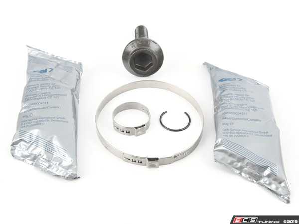 GKN Drivetech - 8K0498099D - Front Outer CV Joint Repair Kit - Priced Each