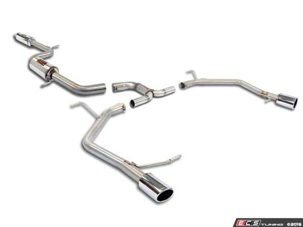 Supersprint - 9163231KT - 2.75" Cat-Back Exhaust System - Sport Comfort ...