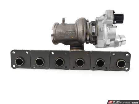 Genuine BMW - 11657636424 - Turbocharger with Exhaust Manifold (11-65-7 ...
